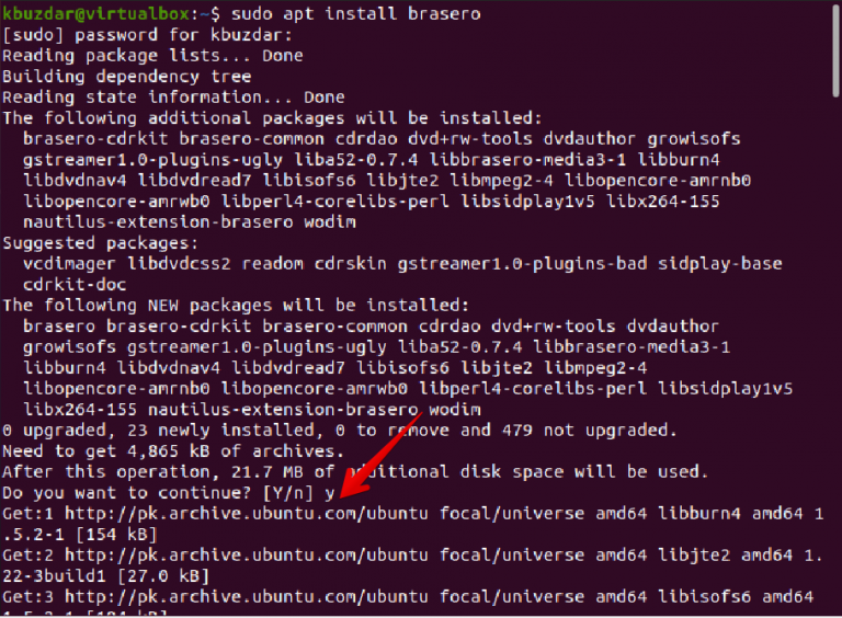 How to Install Brasero on Ubuntu 20.04
