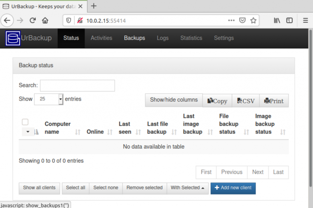 How to Install UrBackup on Ubuntu 22.04